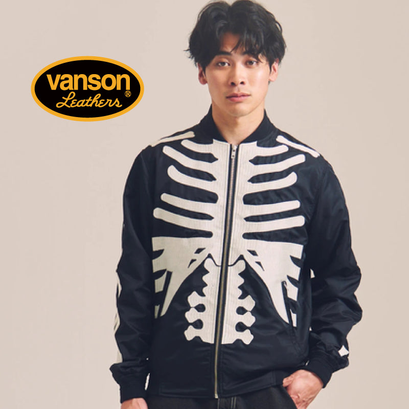 【JACKROSE】vansonからスカルボーンナイロンアウターが入荷！